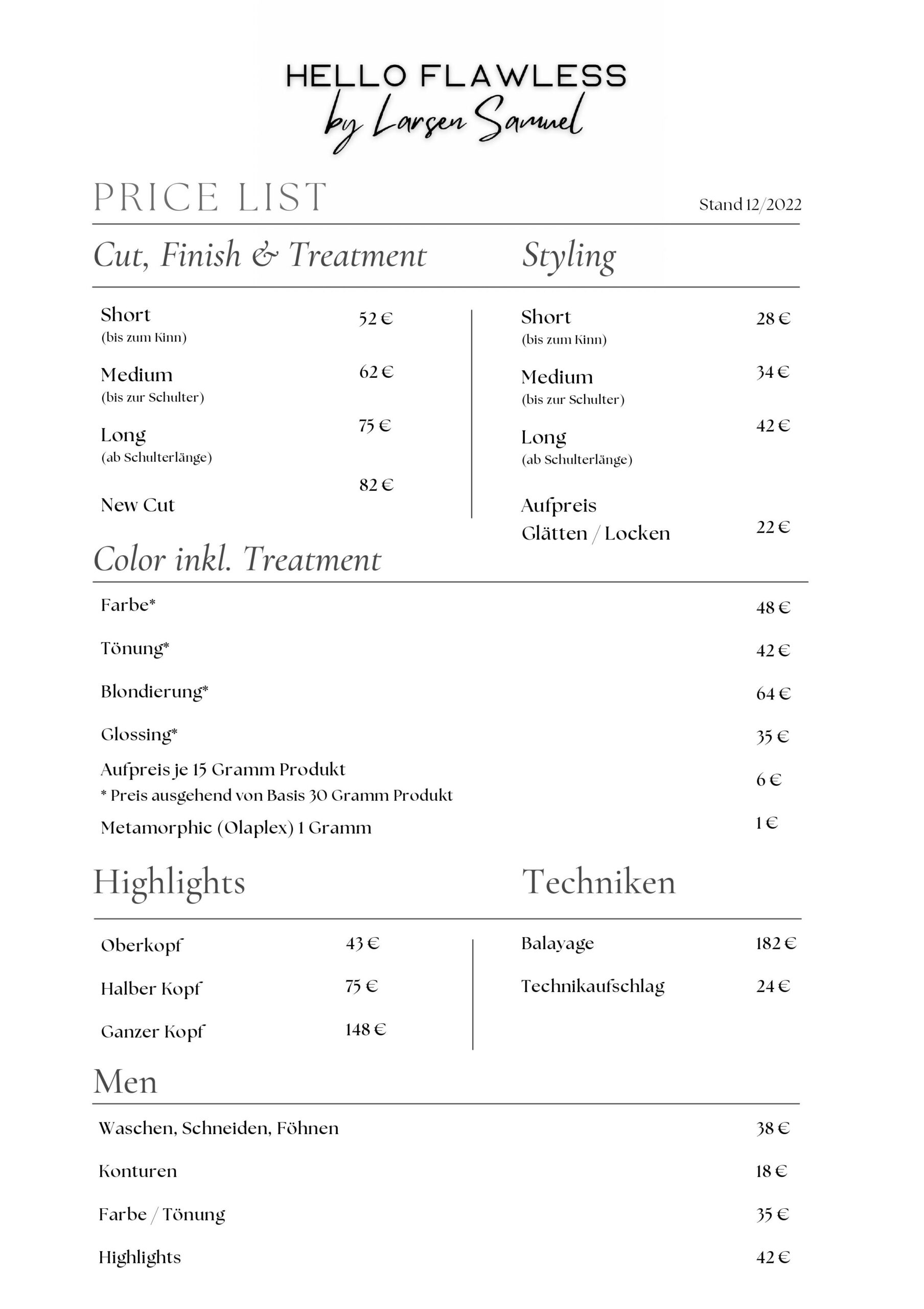 LEISTUNGEN – Hello Flawless by Larsen Samuel